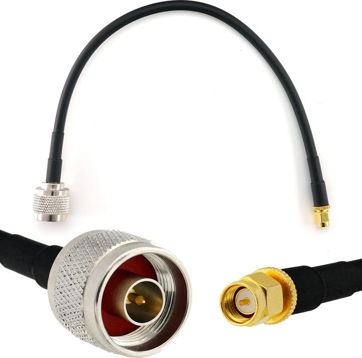 Rangeful SMA Male to N Male 30cm Coaxial Cable??? HF240 (LMR240 ...