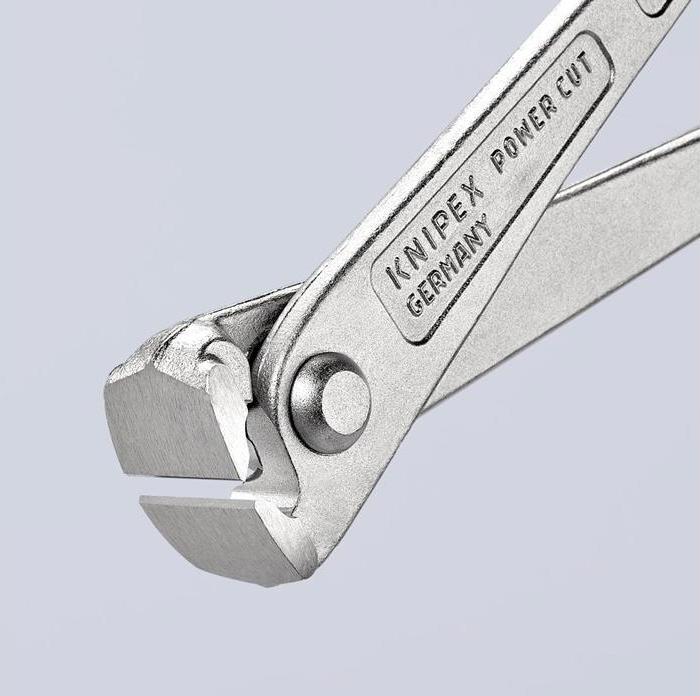 Knipex Kraftmonier pliers DIN ISO 9242 L.300mm w.facet nickel-plated ...