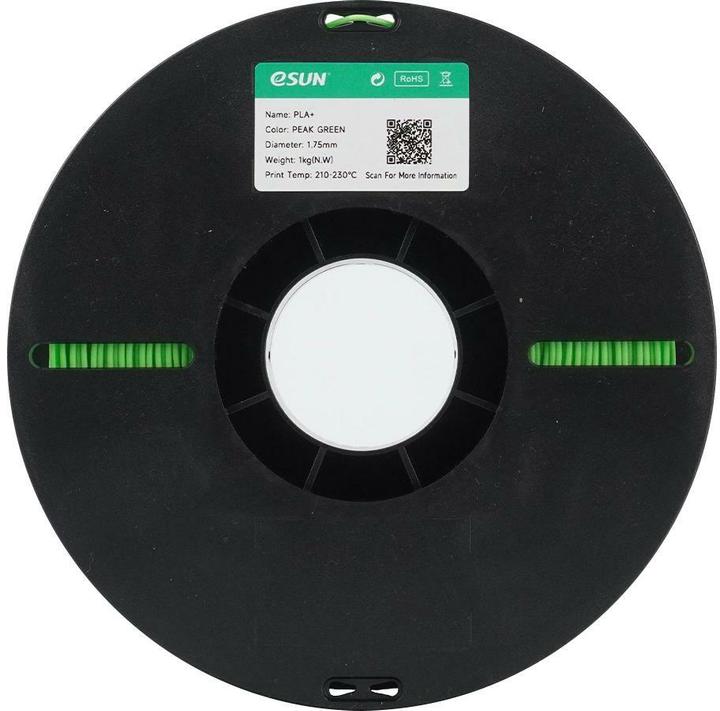 eSUN EPLA+HS 1,75mm PEAK GREEN 1kg (1.75 mm, 1000 g)