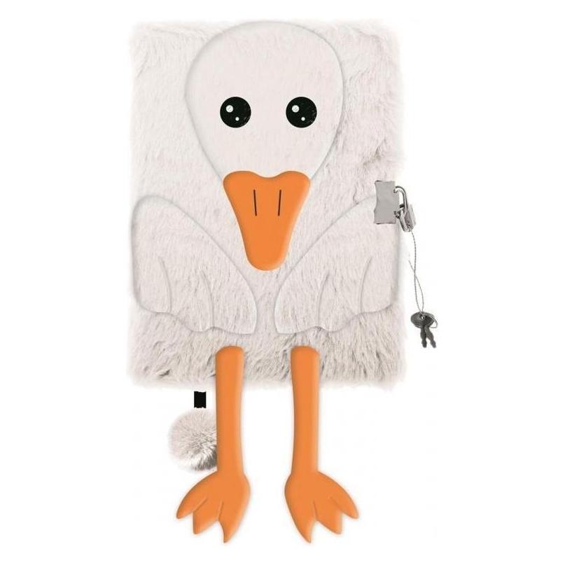 Majewski Tagebuch mit Vorhängeschloss A5/96K Goose Pipa