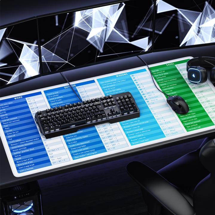 Titanwolf Mauspad XXXL Gaming Speed Mousepad 1200 x 600 x 3 mm ...