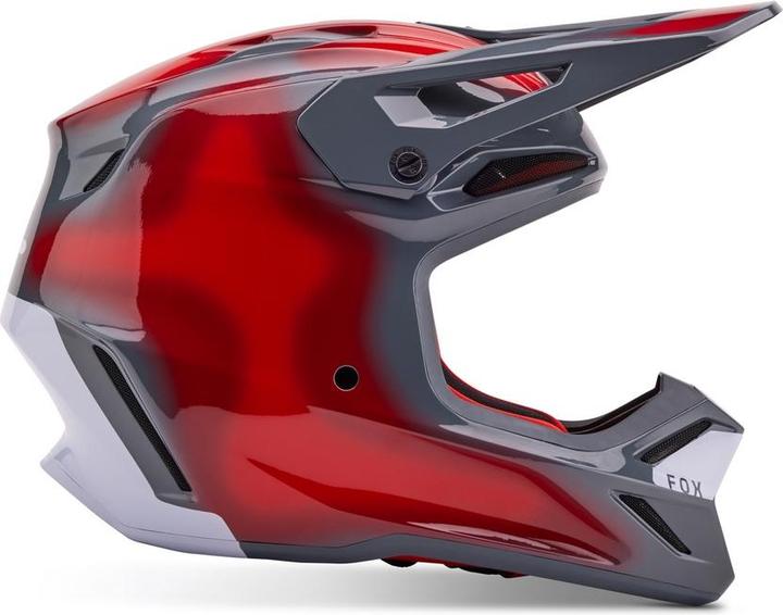 Fox Helmet 24 V3 Volatile Gry/Rd - buy at Galaxus