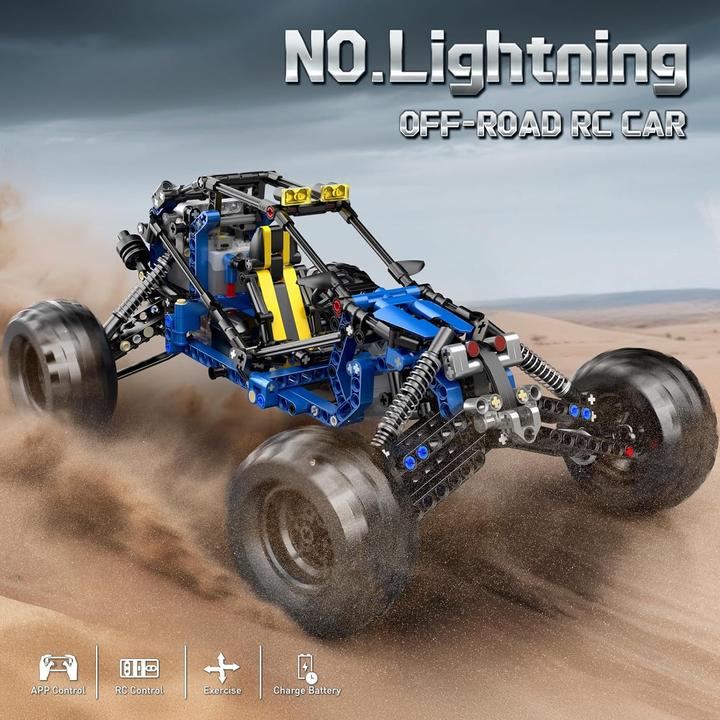 Mould King Technik Offroad-RC-Auto-Bausätze, 532-teiliges ...