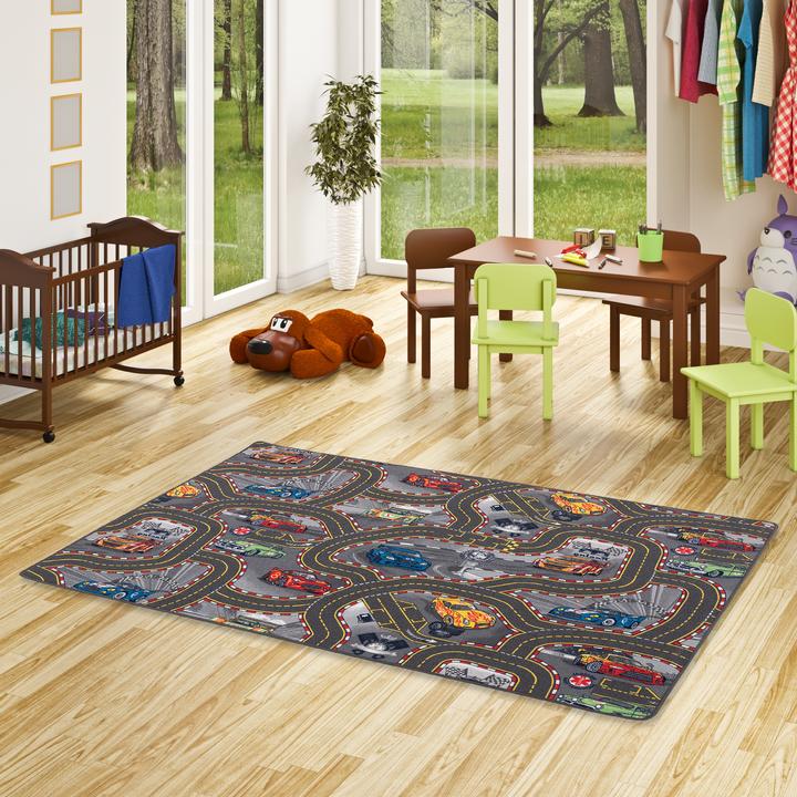 Snapstyle Kinder Spiel Strassen Teppich Racer - kaufen bei Galaxus
