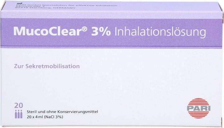 PARI MucoCl NaCl Inh Loe 3% hy 20Am 4ml - kaufen bei Galaxus - Galaxus