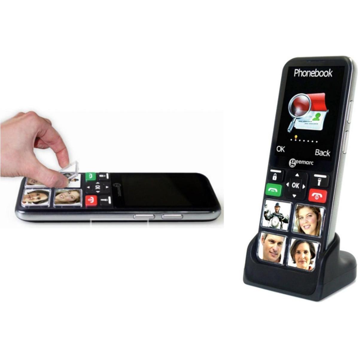 Geemarc Seniorentelefon SOS-Knopf Hörgerätekompatibel - Galaxus
