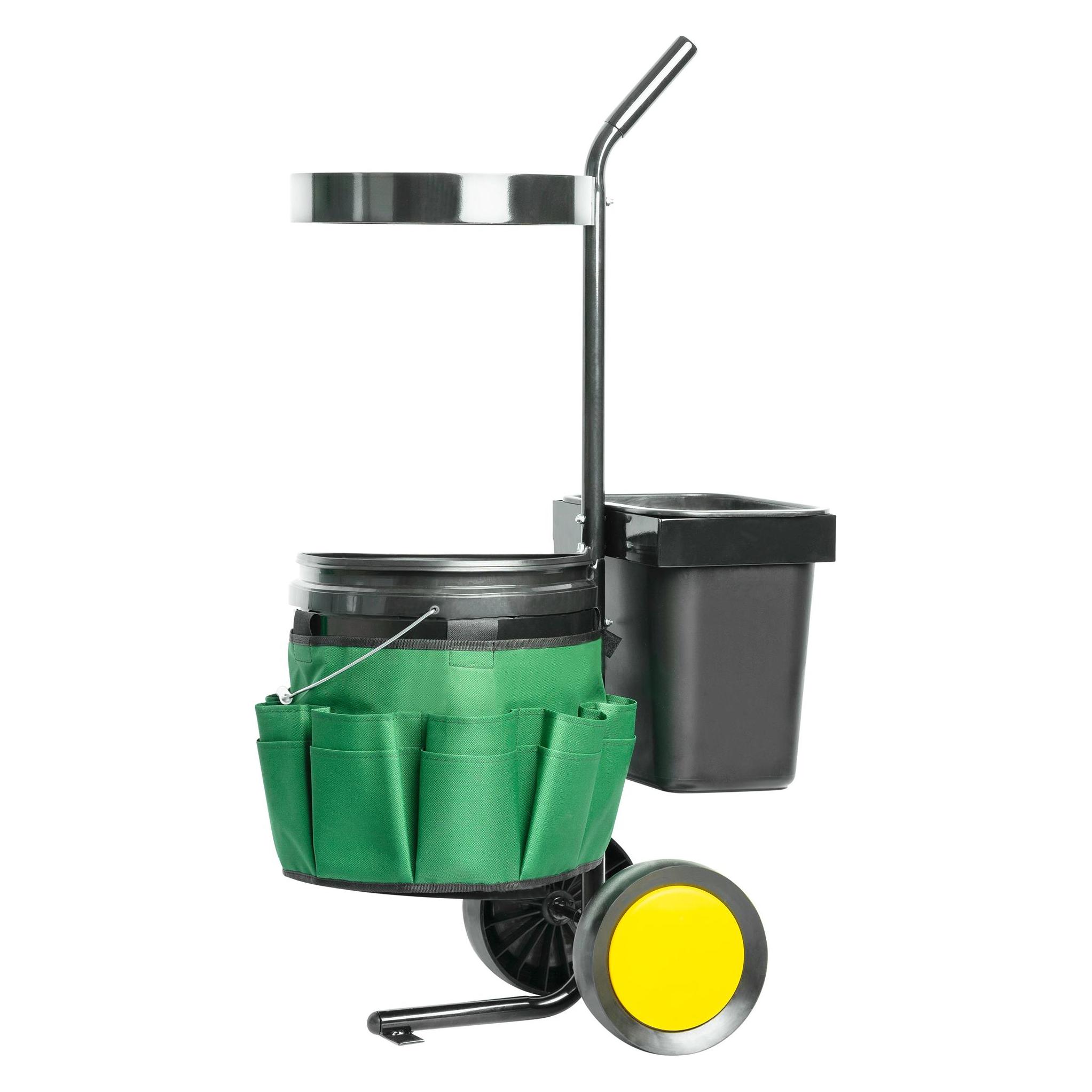 UPP Garten-Werkzeug-Trolley Gerätehalter Werkzeugwagen Gartentrolley ...