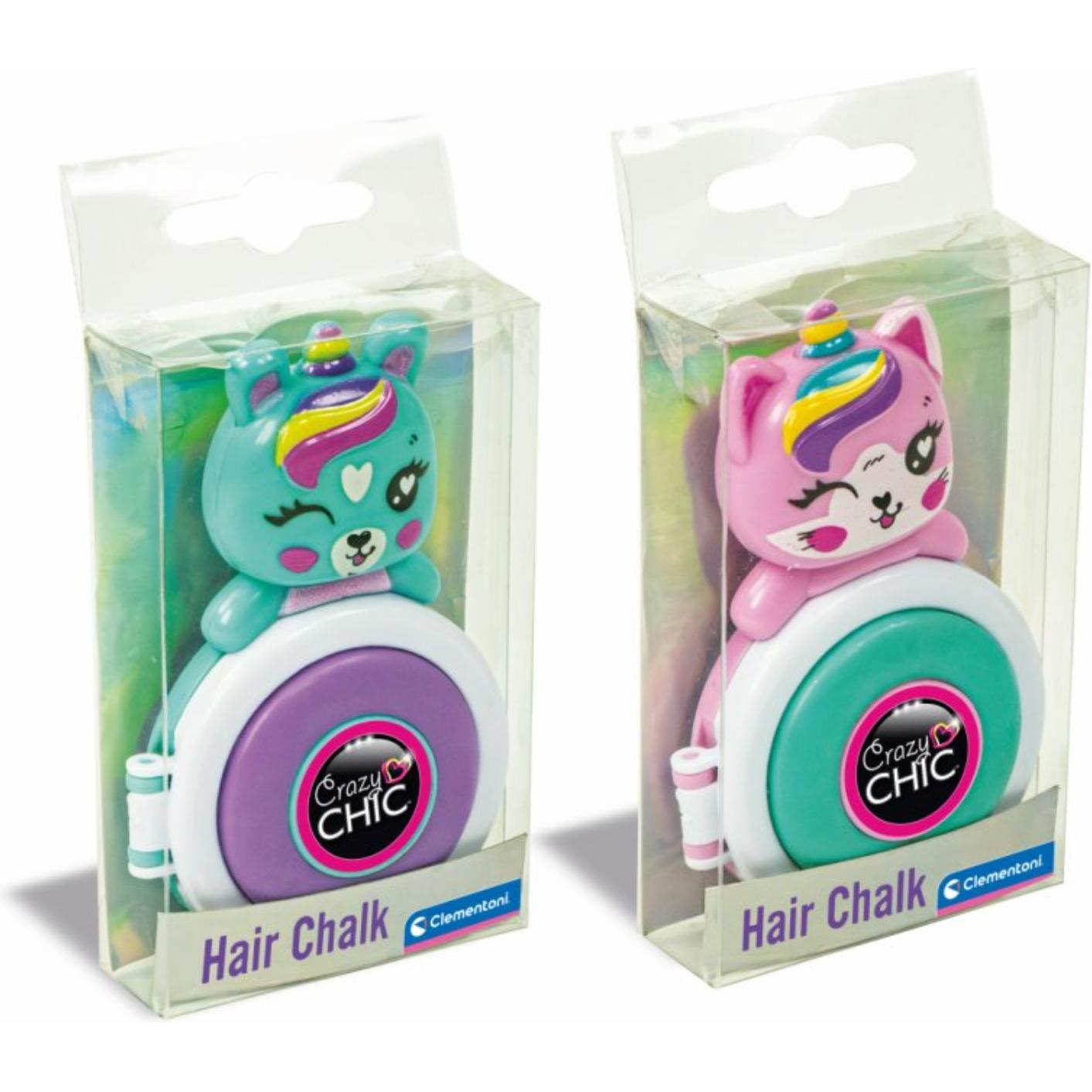 Clementoni Crazy Chic - Colori per Capelli Fantasy (Expo 22pz) - Galaxus