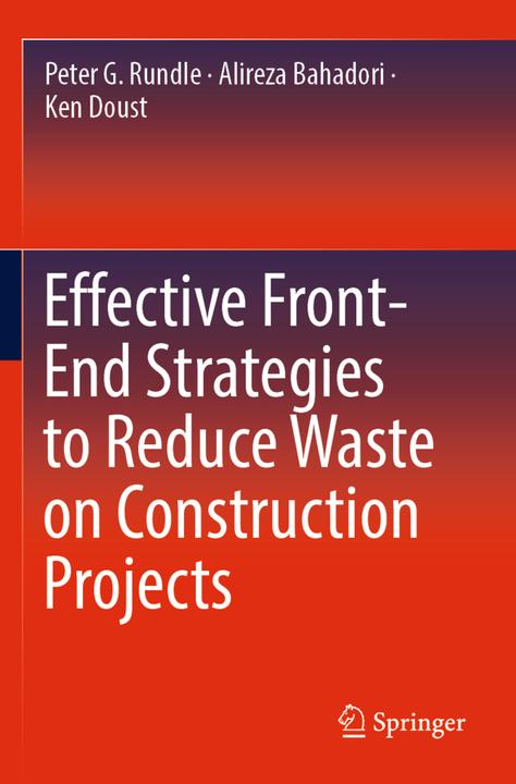 Springer Effective Front-End Strategies to Reduce Waste on Construction ...