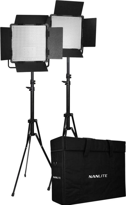 Nanlite 600-CSA Dual Kit (w/ Case & Light Stand) - kaufen bei Digitec