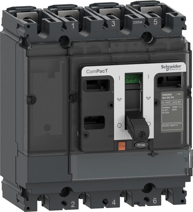 Schneider Electric C254200D1S Interrupteur-sectionneur ComPacT NSX200NA ...