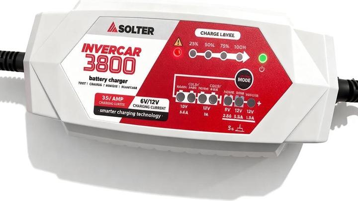 Solter KANGAROO 82921 intelligente acculader, 3800, 6/12 V ...