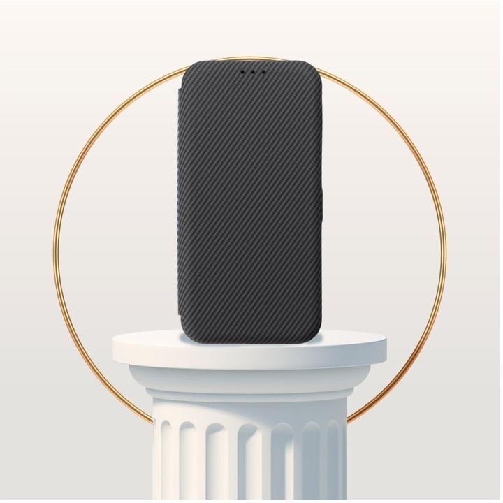 OEM Back panel cover FOLIO Side Magnet book case for IPHONE 16 PRO MAX ...