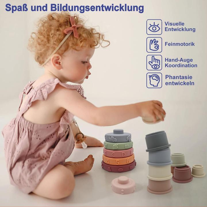 Activity Board Baby toy, stacking tower, stacking cup - buy at Galaxus