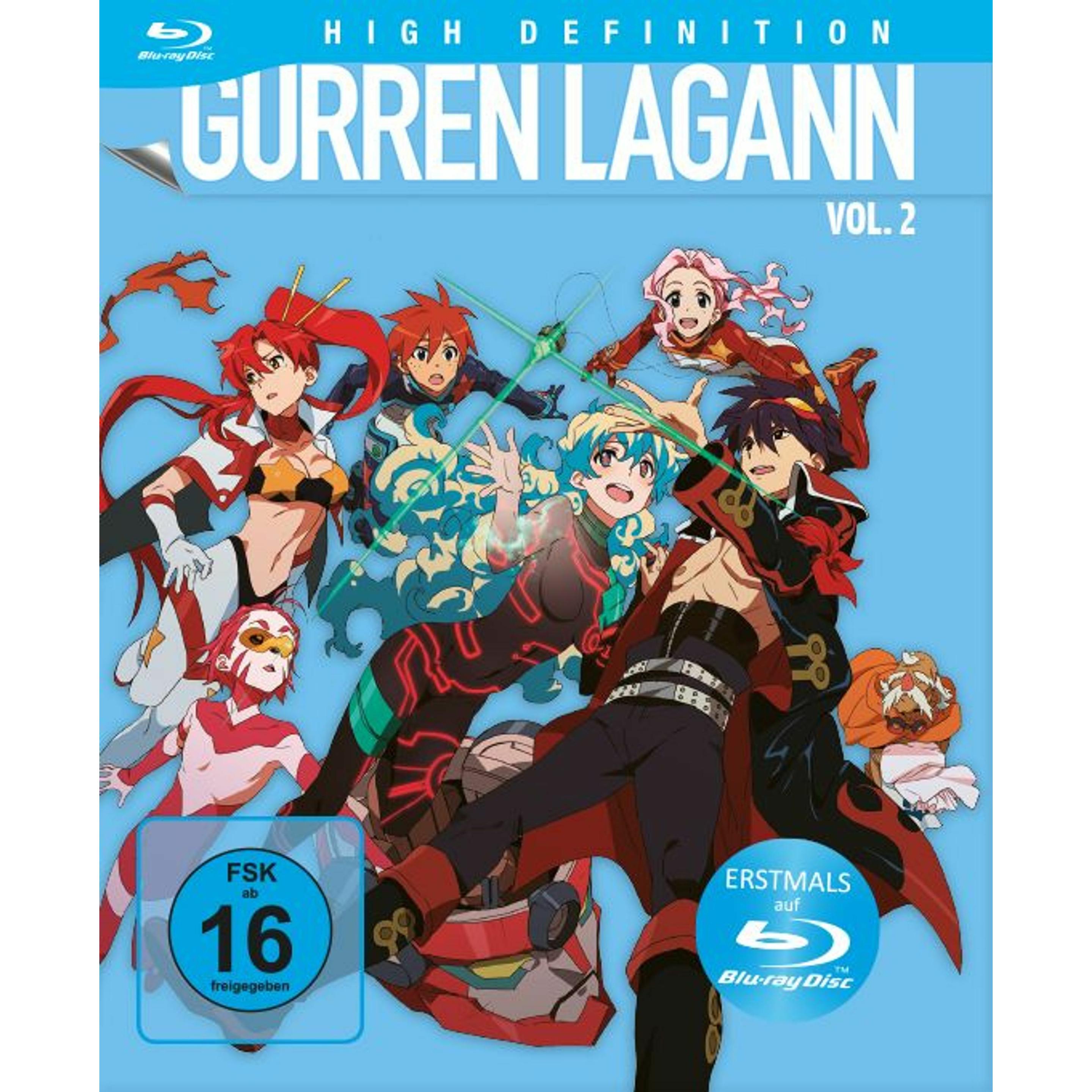 Crunchyroll Gurren Lagann - Vol.1.2 (BR) Min: 325/DD/WS 2Disc - Galaxus