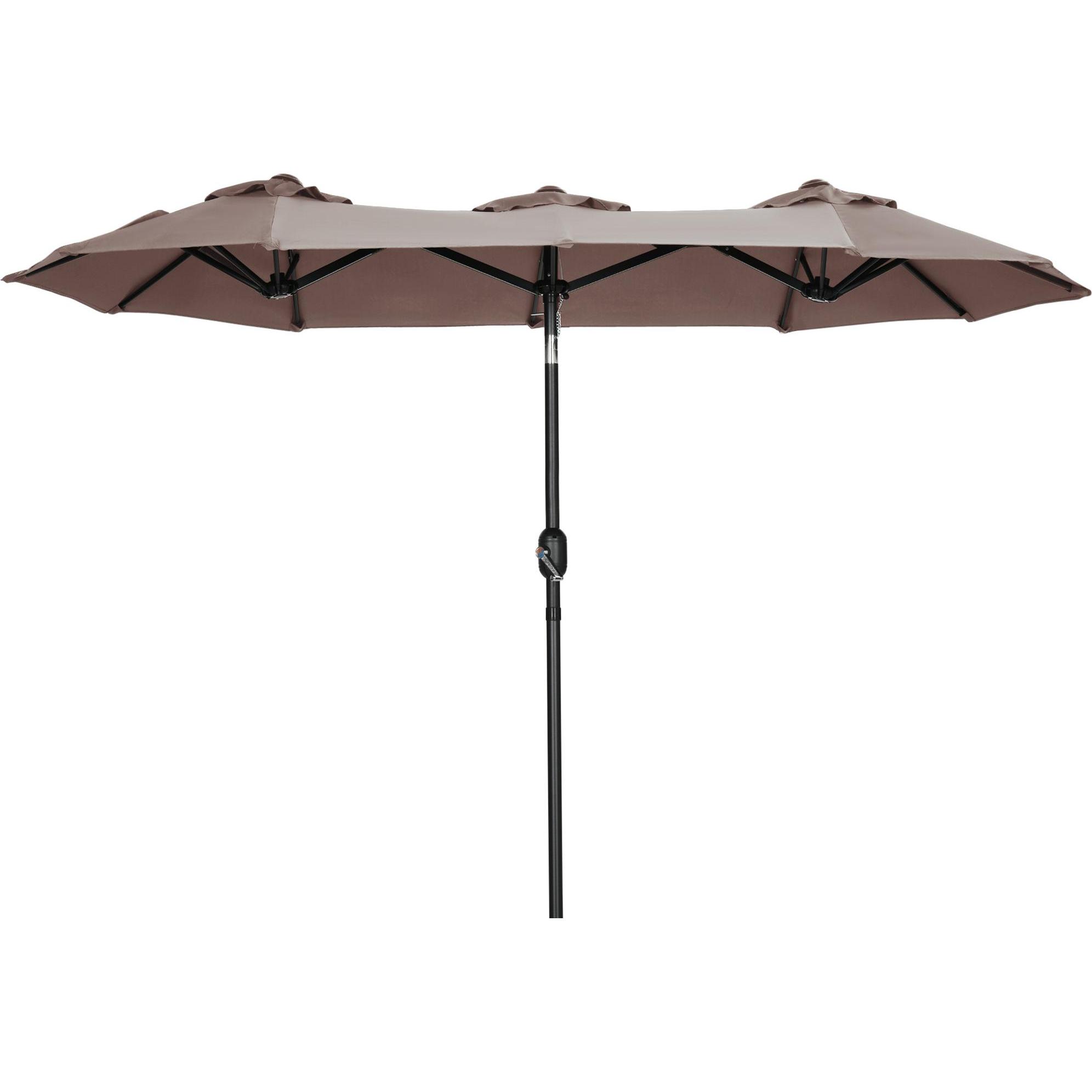 Outsunny Parasol double face avec toit anti-vent - acheter sur Galaxus