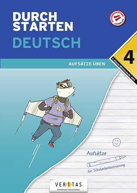Durchstarten Deutsch 4. Klasse Mittelschule/AHS Aufsätze üben (Deutsch, Jutta Hofer, 2024) - Galaxus