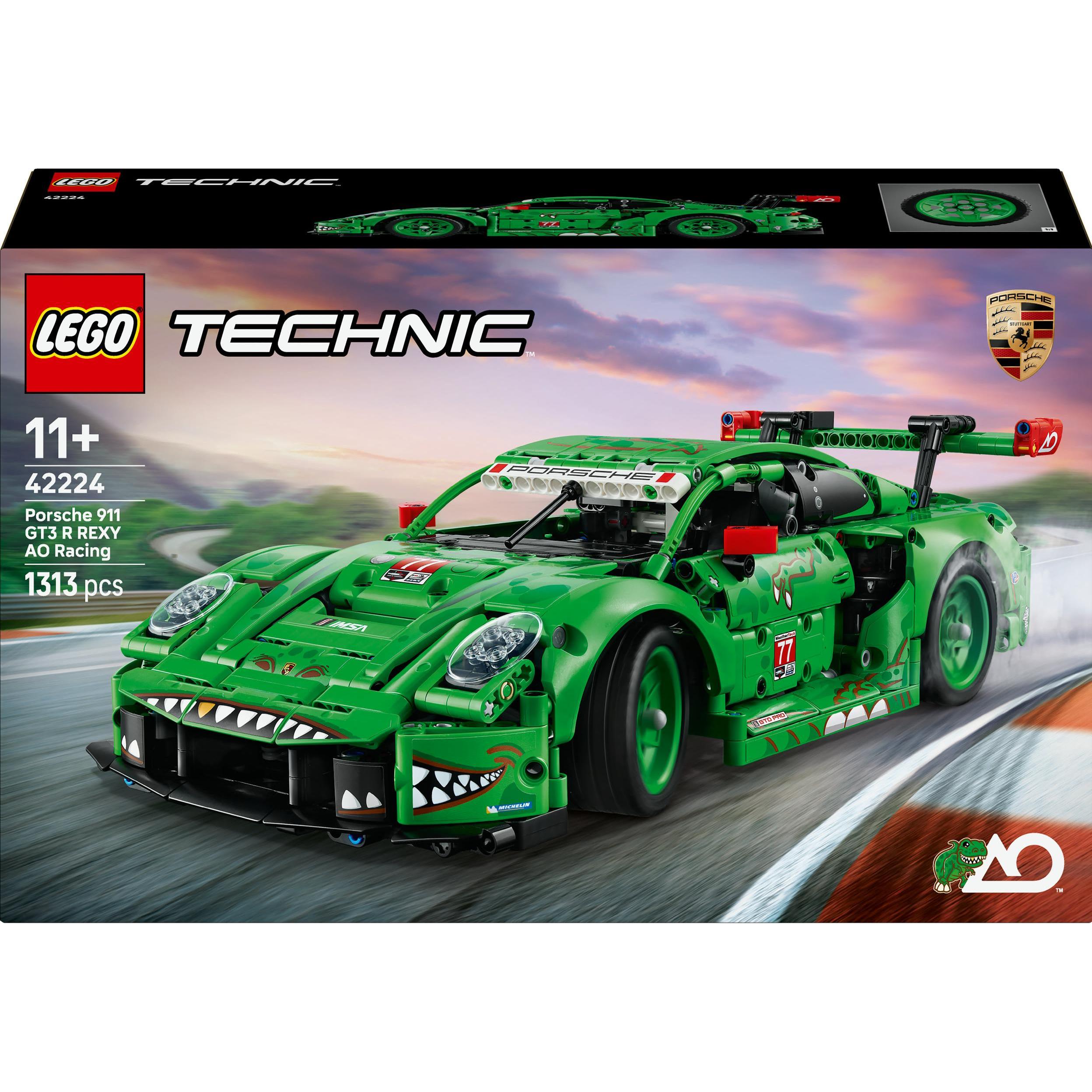 LEGO Porsche 911 GT3 R Rexy AO Racing Rennwagen - buy at Galaxus
