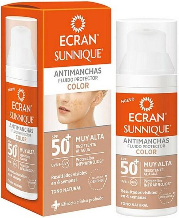 Ecran SUNNIQUE antimanchas color SPF50+ 50 ml - kaufen bei Galaxus ...