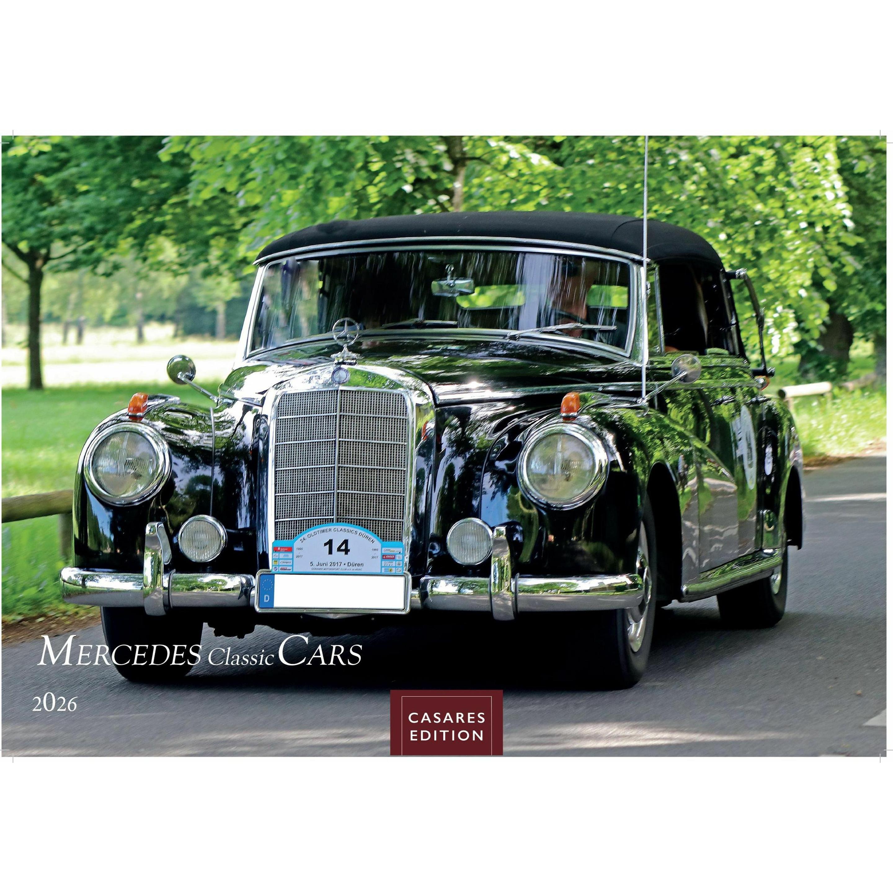 Casares Fine Art Edition Mercedes Classic Cars 2026 S 24x35cm - Galaxus