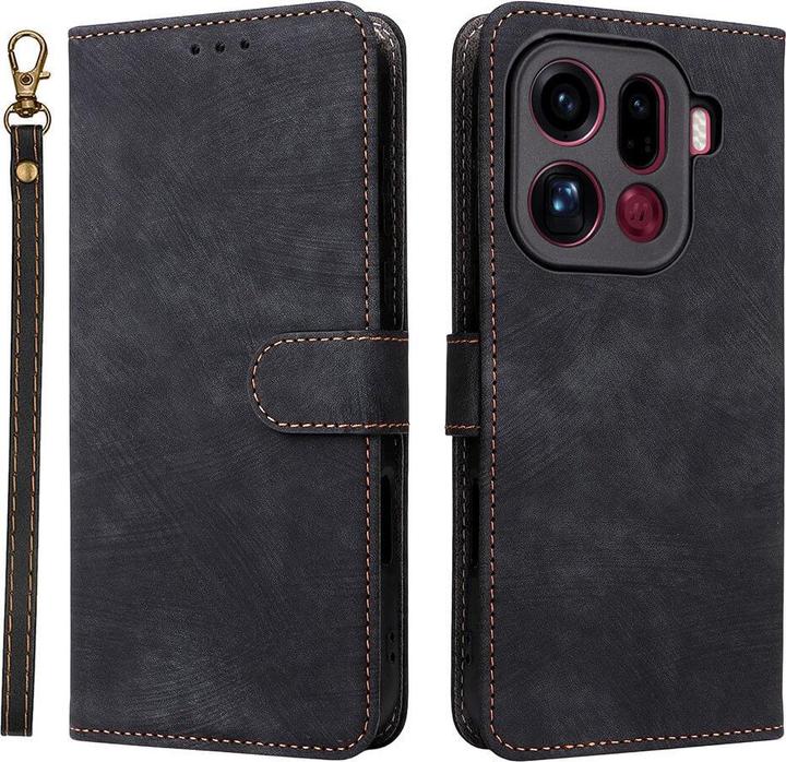 Cover-Discount OPPO Find X9 Pro - Ledertasche mit RFID Blocker