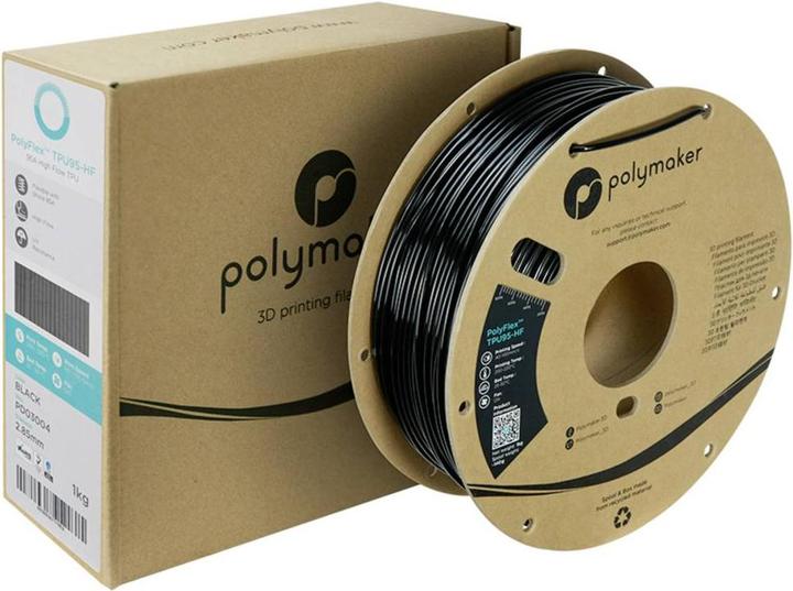 Polymaker PolyFlex TPU-95A High Speed Schwarz 2,85 mm 1.000 g - Galaxus