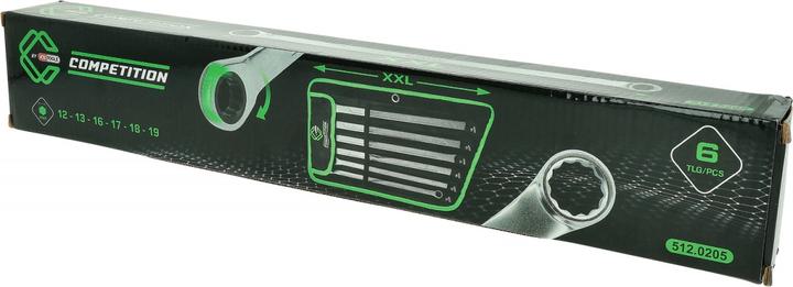 KS Tools - COMPETITION Ratschenringschlüssel-Satz, 6-tlg - Galaxus