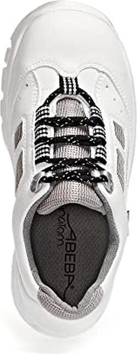 Abeba 2626-40 Maat 40 Anatom Veiligheid Lage Schoen - Wit - Galaxus