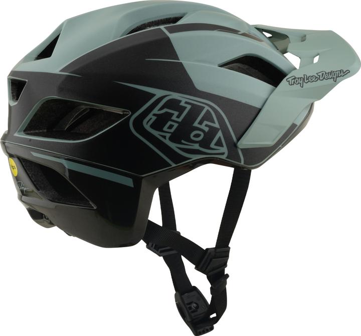 Troy Lee Designs Flowline SE MIPS Helm, Hydro, sage/charcoal, M/L | 57 ...