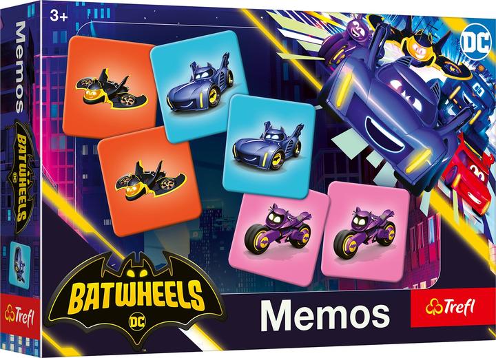 Trefl - Pexeso - Batwheels / 20 Minuten / 2-4 Spieler / ab 3 Jahren