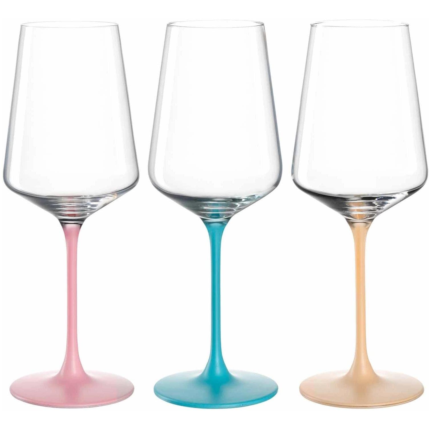 Leonardo White wine glass Brera 400 ml, 6 pieces, material: Teqton (40 ...