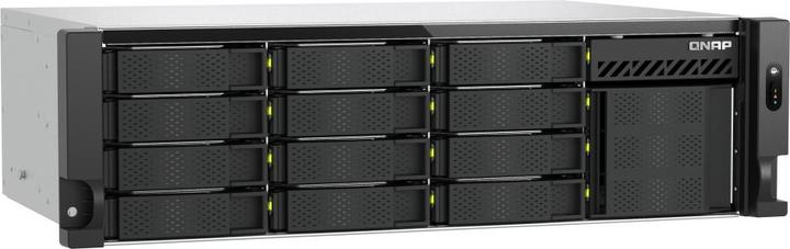 QNAP TS-h1655XeU-RP-8G-12H04 3U NAS Intel Atom C5125 12x20TB HDD ...