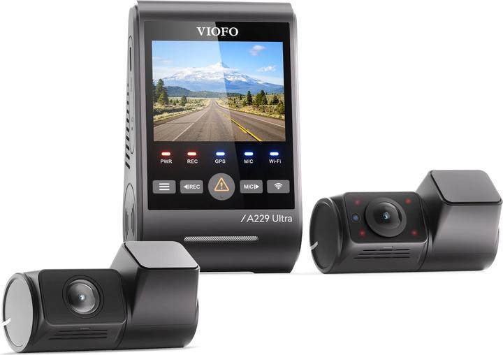 Viofo A229 Ultra 3CH (Front + Interior + Rear camera + GPS + CPL) - Galaxus