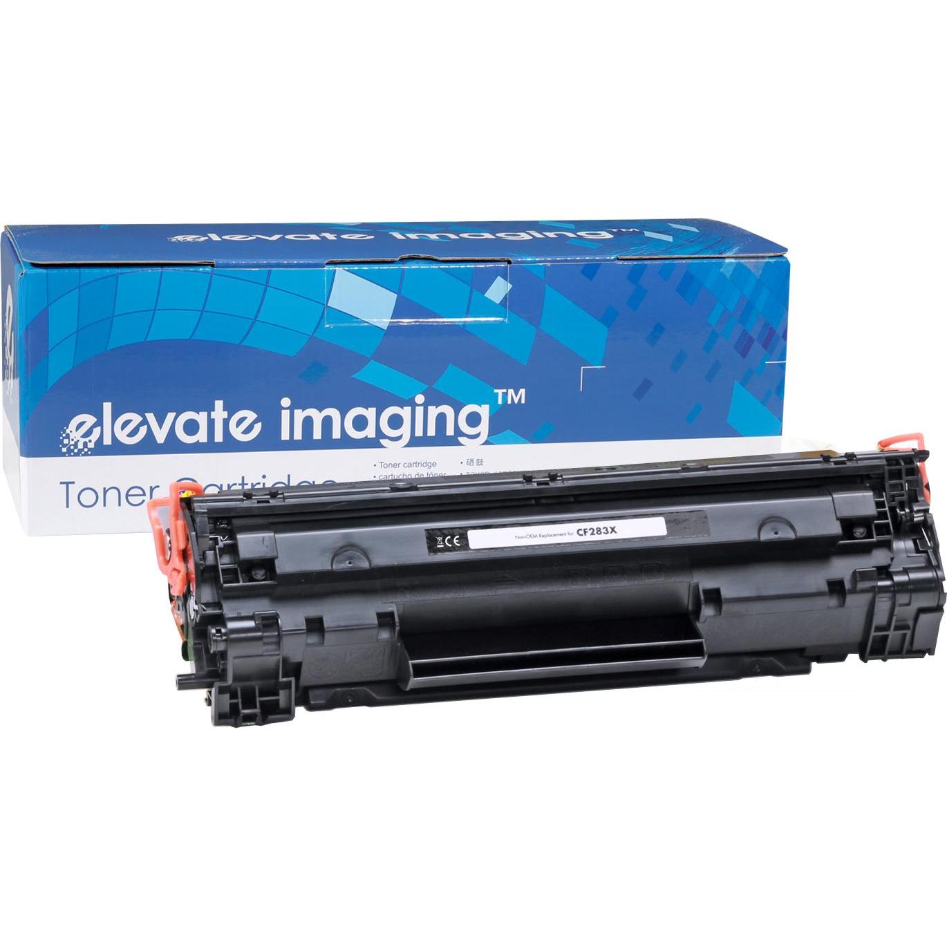 Elevate Toner Cartridge CF283X Black for HP LaserJet Pro - 2.4k ...