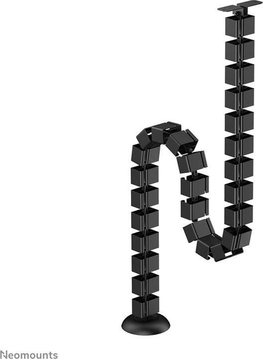 Neomounts Kabelkanal flexibel schwarz/Schraubbefestigung (Cable conduit ...