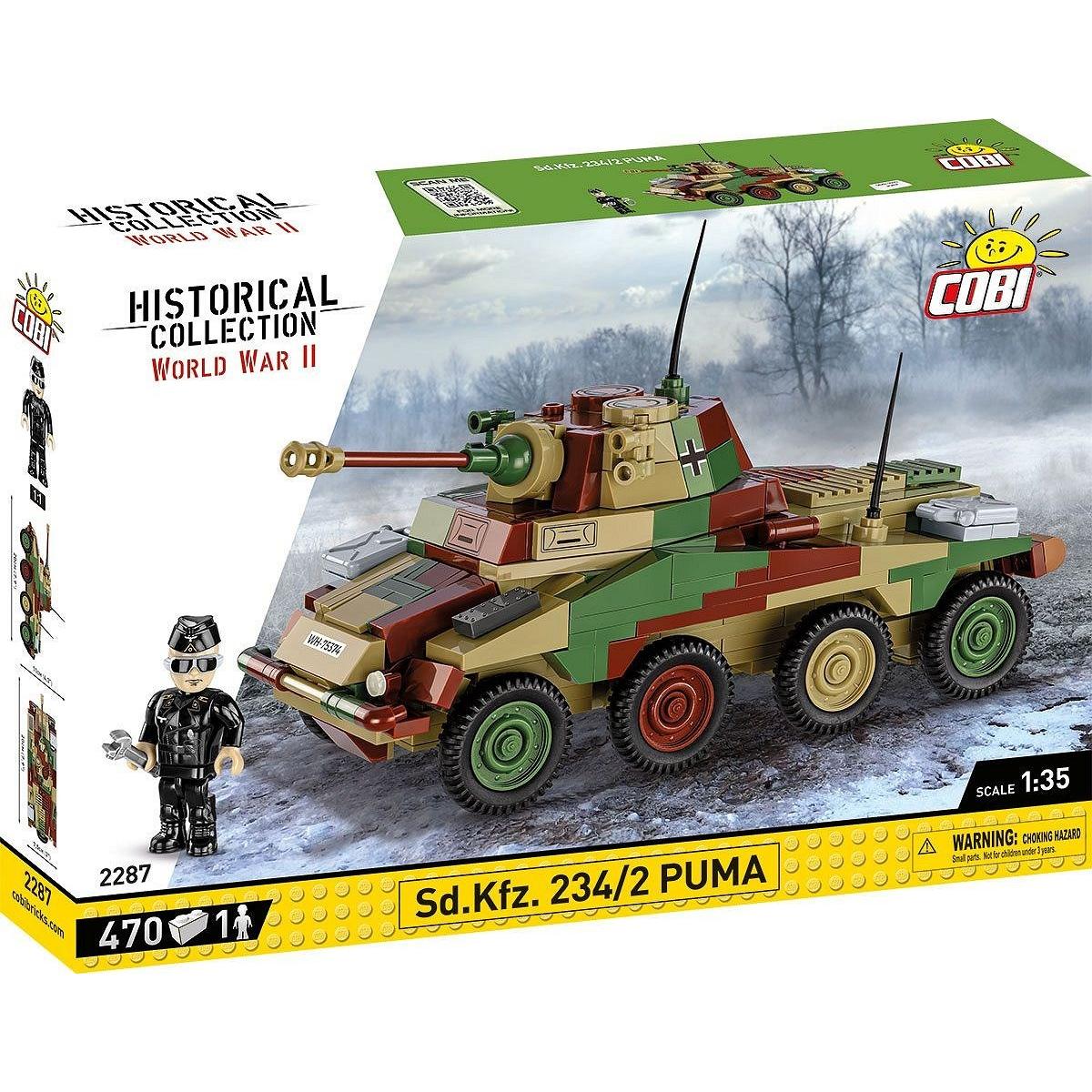 Cobi Historical Collection WWII Puma - German heavy armoured - Galaxus