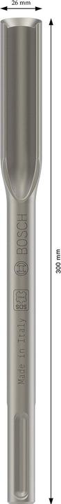 Bosch PRO SDS max Hollow Gouging Chisel, 26 x 300 mm (26 mm) - Galaxus