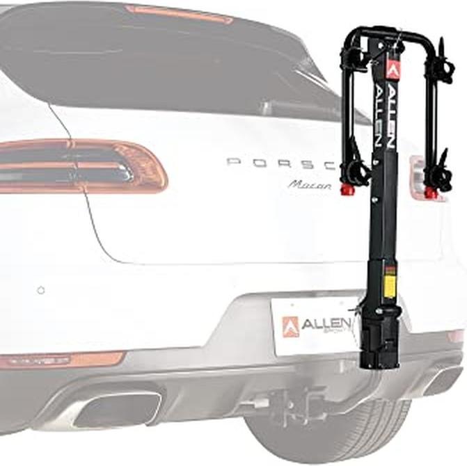 Allen Sports Deluxe 2-fietsendrager voor 50mm trekhaakbal, model EU-2B ...