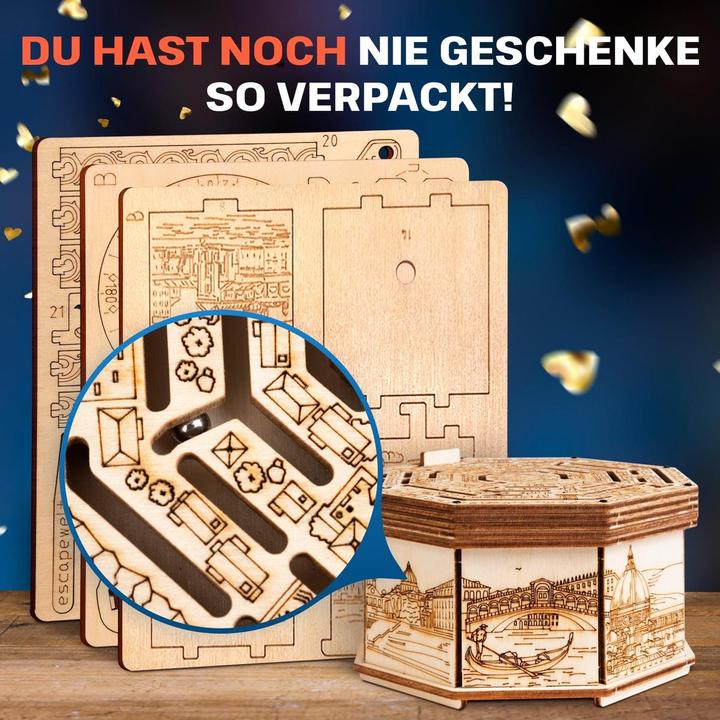 Escape Welt Secret Box "Maze" - Puzzle box kit - buy at Galaxus