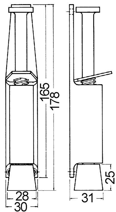OK-Line Door holder (1 pcs.) - buy at Galaxus