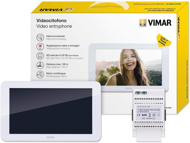 Vimar Indoor station ELVOX 7 video touch screen - buy at Galaxus