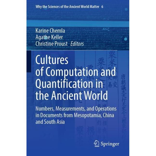 Springer Cultures of Computation and Quantification in the Ancient ...