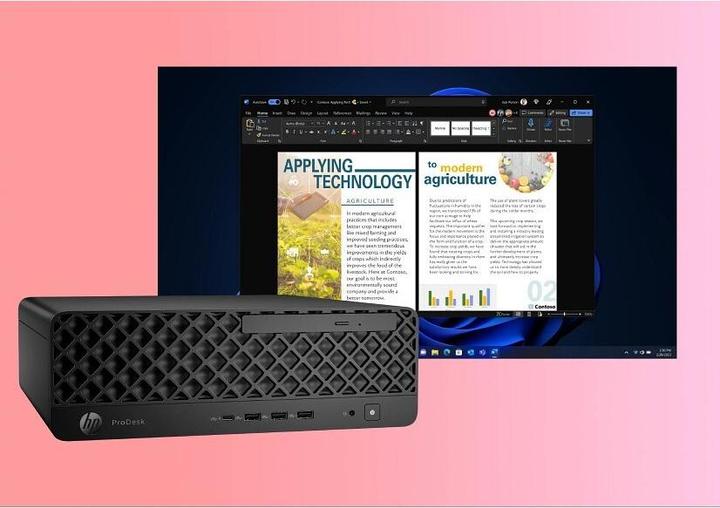 HP ProDesk 4 SFF G1i AI PC (512 GB, 32 GB, Intel Arc Graphics) - Galaxus