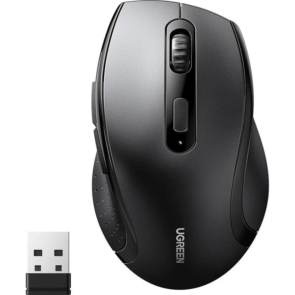 Ugreen - Wireless Mouse M511 (45012) - 2.4G, Ergonomic Design, 6 ...