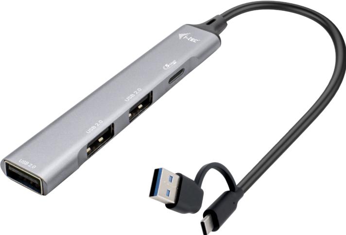 i-tec USB-A/USB-C Metal HUB 1x USB-C 3.1 + 3x USB 2.0 - Galaxus