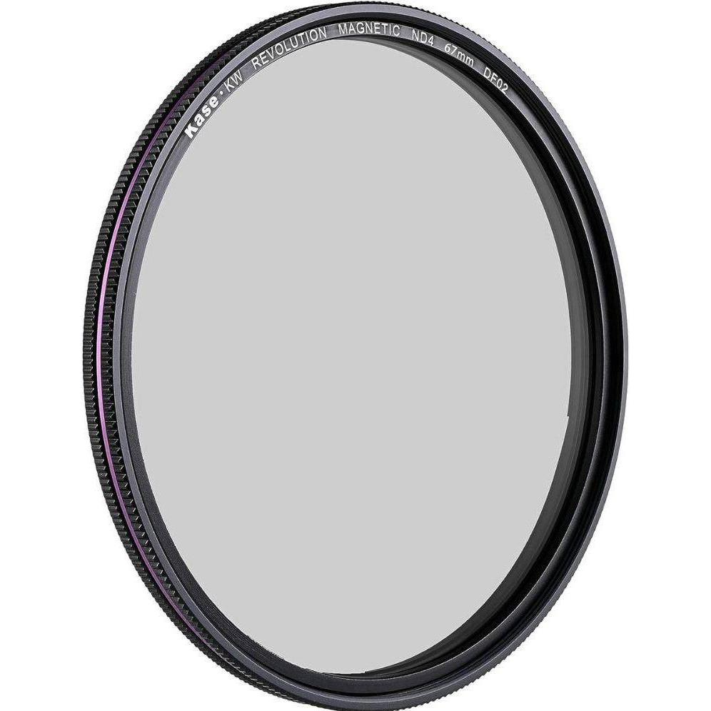 Kase KW Revolution ND4 Filter (magnetic adapter ring) - Purple Frame ...