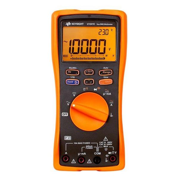 Keysight Technologies U1241C True RMS 10000 Count Handheld DMM