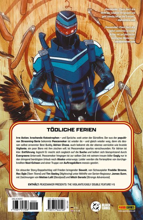 Panini Peacemaker von James Gunn: Chaos hoch drei - kaufen bei Galaxus