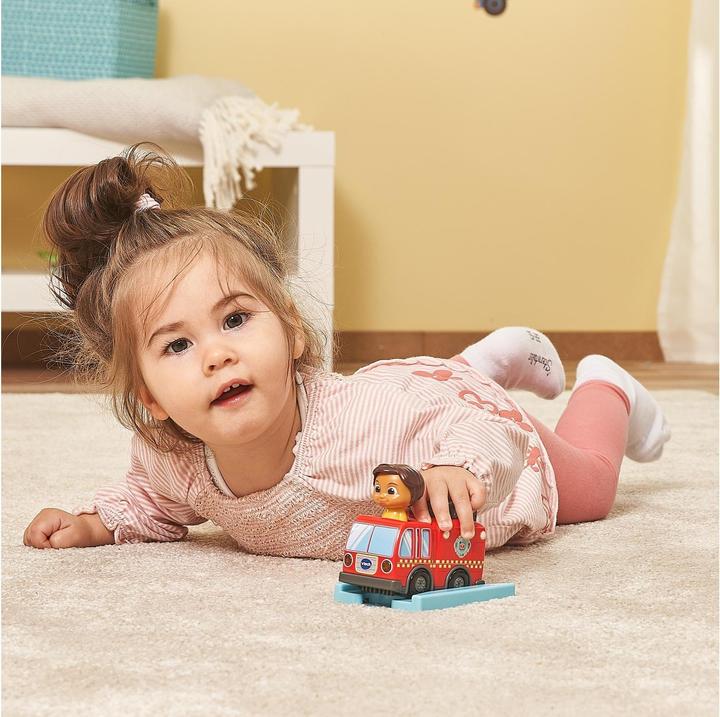 VTech Tut Tut Baby Flitzer - CoComelon Nina's fire truck incl. track ...