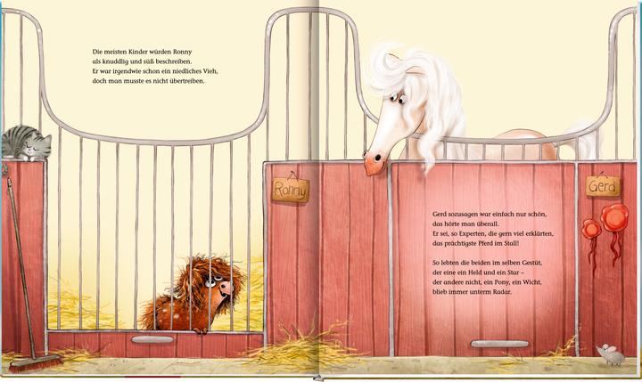 Ronny, das Pony, und Gerd, das Pferd (Deutsch, Wiebke Rauers, Kai ...
